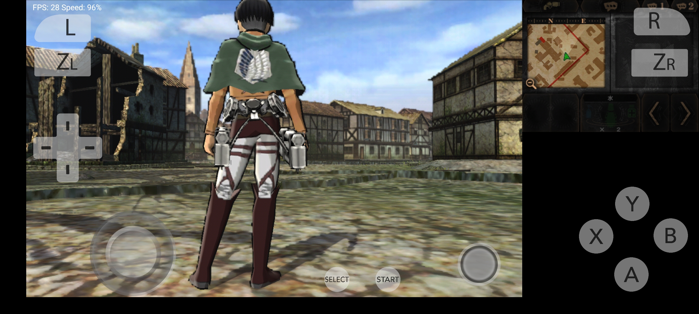 ATTACK ON TITAN FUTURE 2 (SHINGEKI NO KYOJIN NINTENDO 3DS)