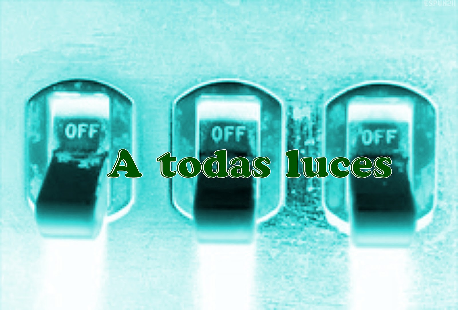 el basurero: luces apagadas