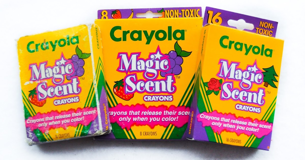 Crayola Magic Scent Crayons: What's Inside the Box | Jenny's Crayon ...