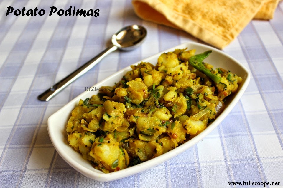 Potato Podimas ~ Full Scoops - A food blog with easy,simple & tasty ...