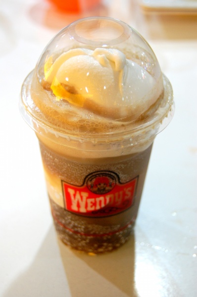 Budget Dates: Food: Wendy's Frosty Float
