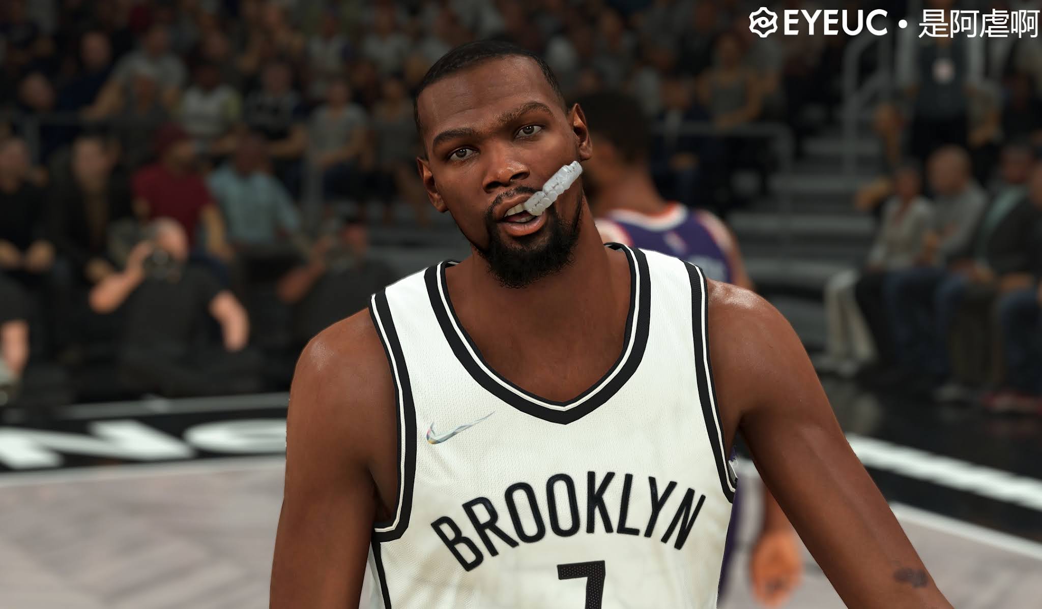 NBA 2K22 Kevin Durant Cyberface and Body Model by Abusive