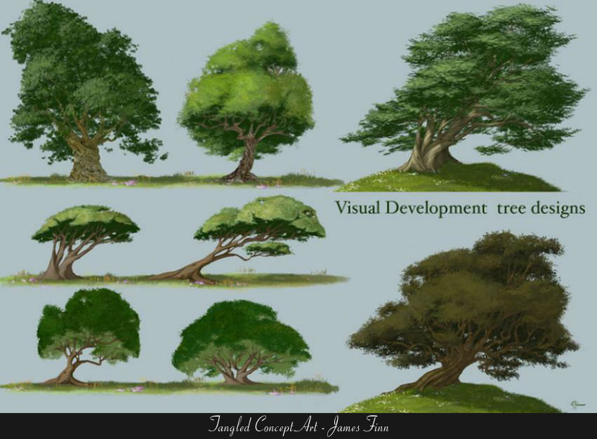 Living Lines Library: Tangled (2010) - Visual Development: Props