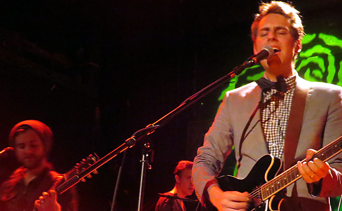 Concert Log: Ben Rector / Alpha Rev - Bowery Ballroom - April 25, 2013