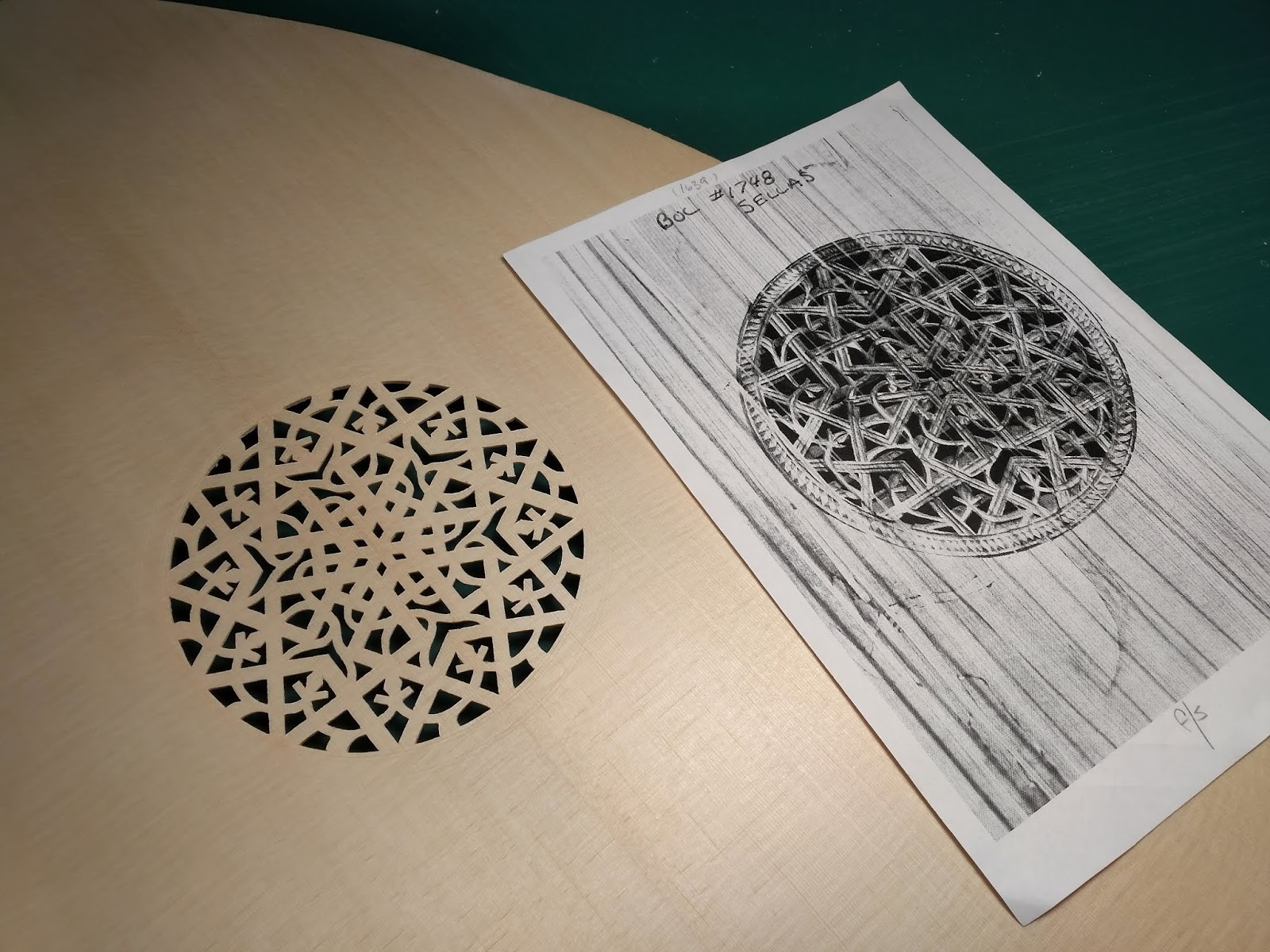 The Lute's Progress,: Building a 13 Course Lute, Start to Finish, 6 ...