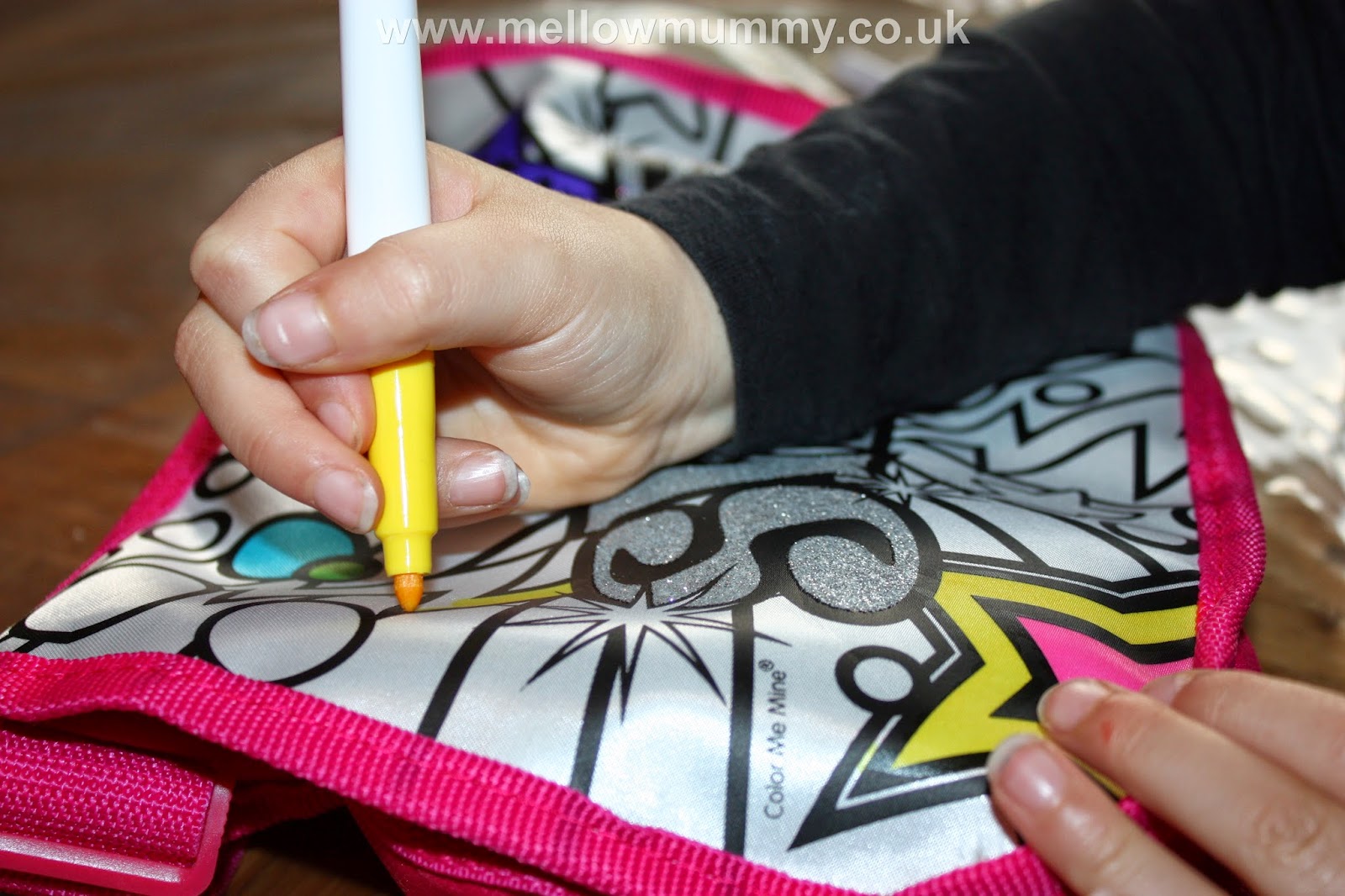 Mellow Mummy: Color Me Mine Girls Bag Review - Colour-your-own ...
