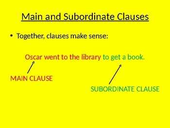 GRADE 6 CONCEPTS - (NSC) by Janice Bowes-Wellington: SUBORDINATE AND ...