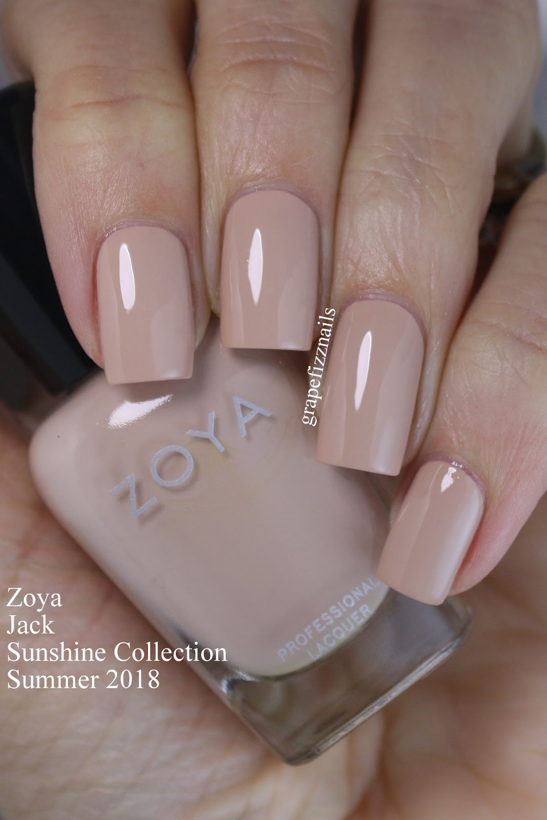 Grape Fizz Nails: Zoya Sunshine Collection, Summer 2018
