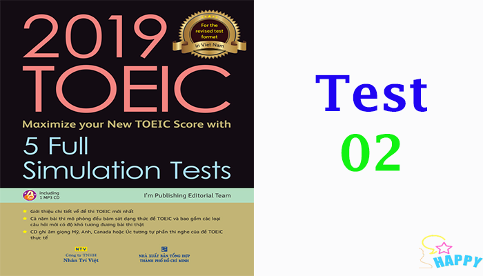 Listening Maximize your New TOEIC Score - Test 2 - Chia sẻ kiến thức TOEIC
