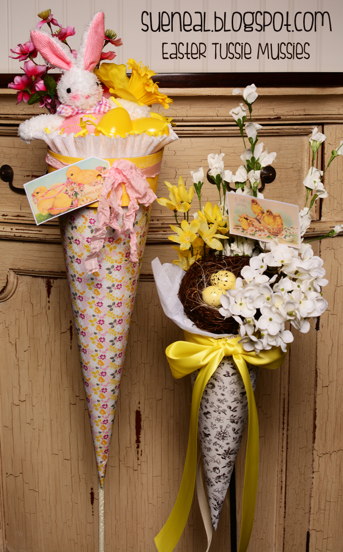 Q's Creative Card Making Kits: Studio 5: Easter Paper Tussie Mussies