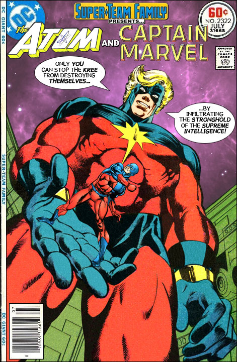 Super-Team Family: The Lost Issues!: The Atom and Captain Marvel