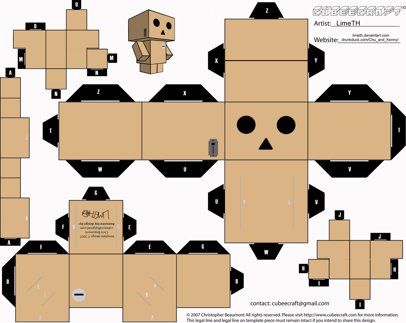 Cubeecraft Templates Papercraft
