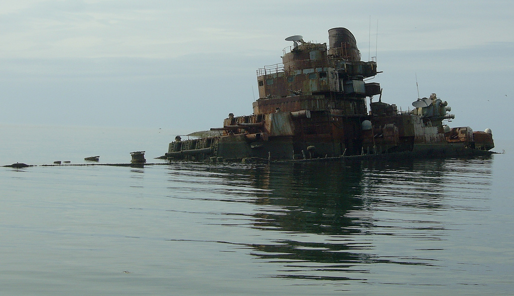Deserted Places: The wrecked Soviet Murmansk battle cruiser