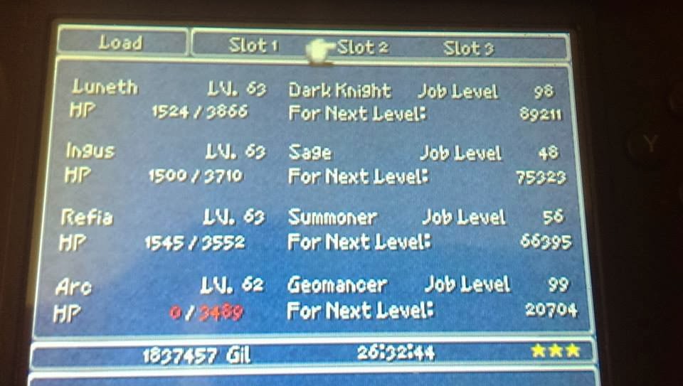 Finaling All The Fantasies: Final Fantasy III