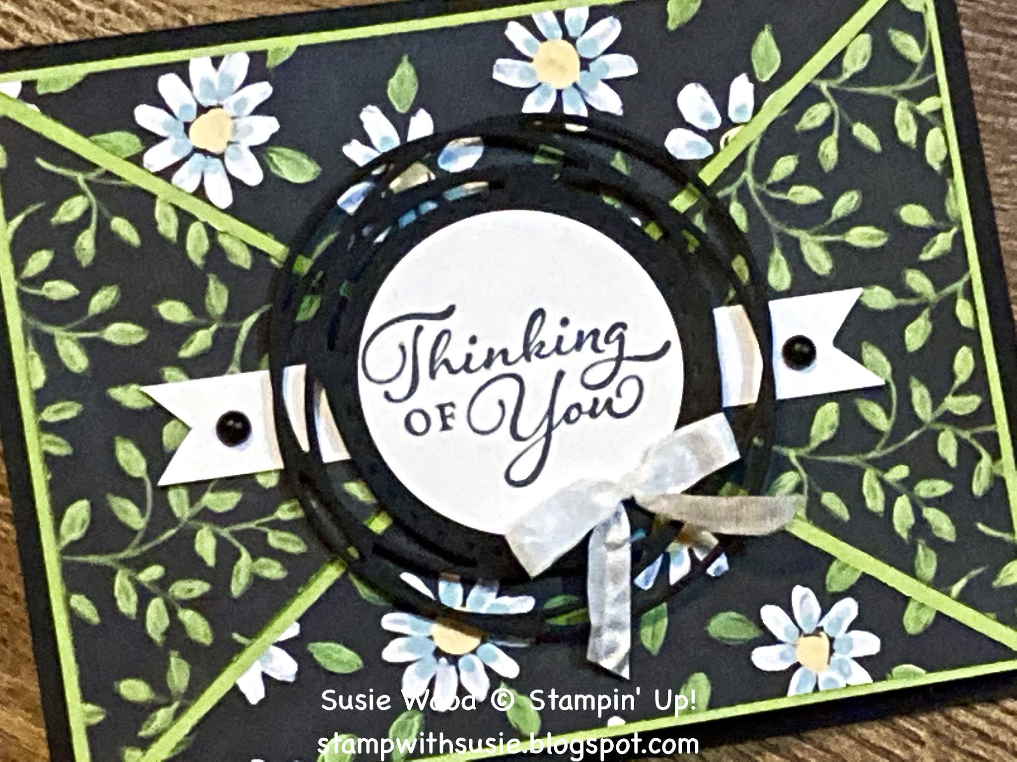 Stamp with Susie: Stampin' Up! Happy Thoughts Fun Fold