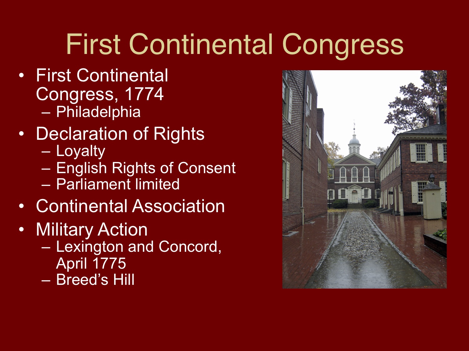 America Hypothesis: American Revolution Lecture, Part II