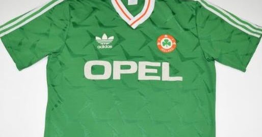 Ireland 1990-1992 Home Retro Soccer Jerseys Cheap Football Shirts