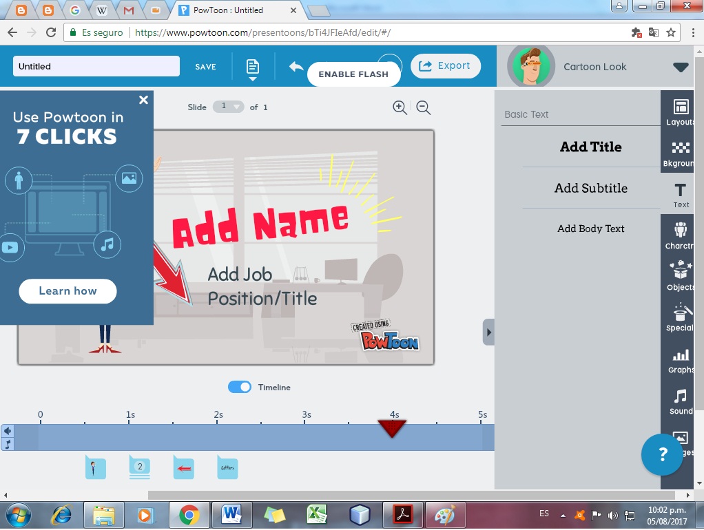 ¿Ya conoces Powtoon?: ¿Como utilizar Powtoon?