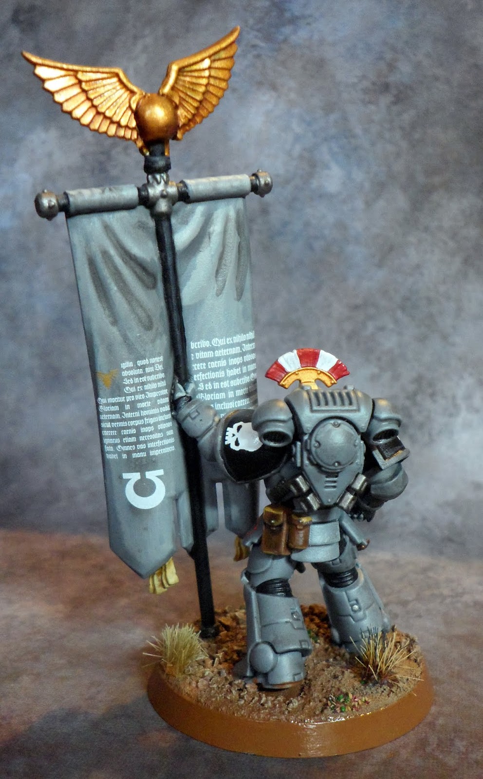 WeeMen: Relictors Primaris Space Marine Ancient w/ Banner