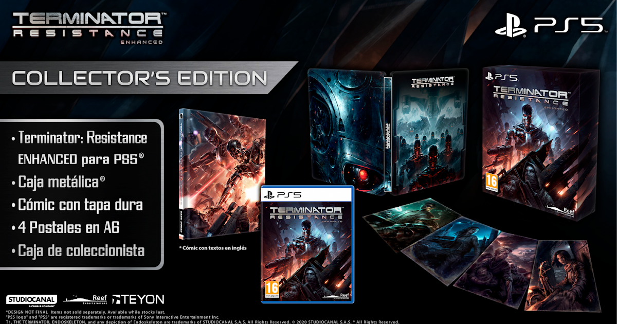Terminator: Resistance Enhanced llegará con una espectacular edición ...