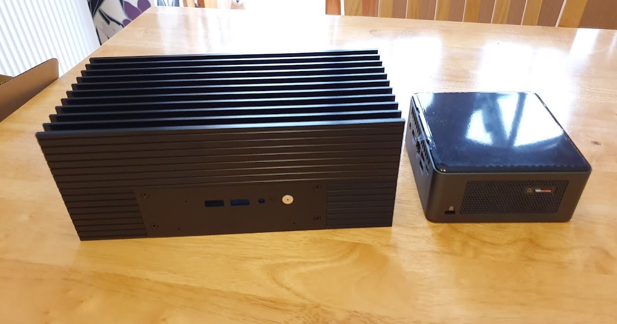 FanlessTech: Intel 8th Gen i5 NUC + Akasa Turing Fanless Case Build