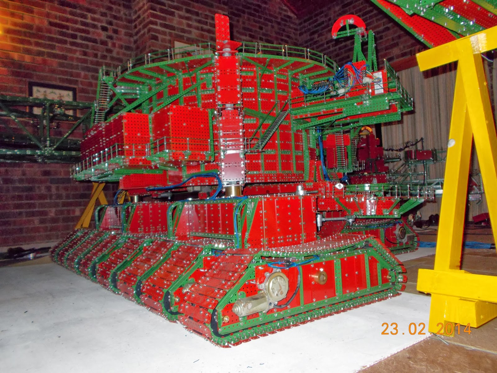 Bagger 288 Giant Meccano Model: February 2014