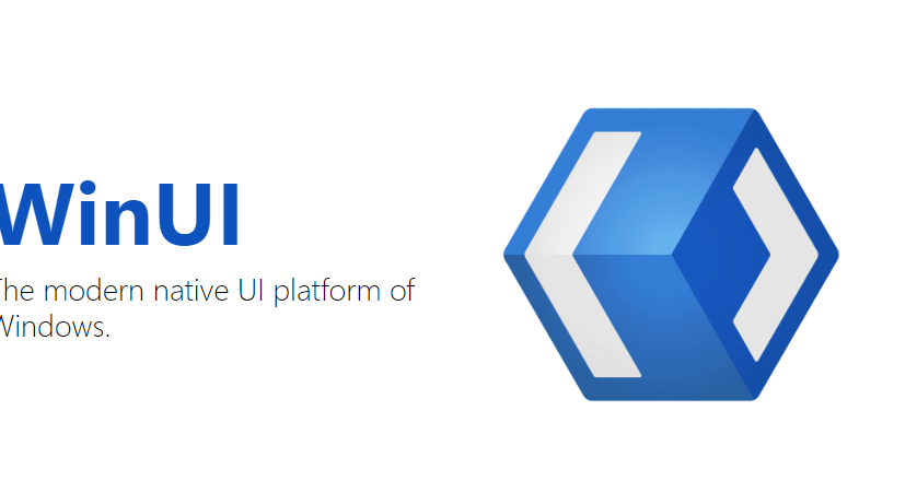 Nuovo sito Microsoft WinUI per sviluppo App Windows 10 e Windows 10X
