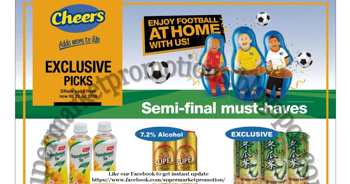 Cheers Exclusive Picks 10 - 23 July 2018 ~ Supermarket Promotions
