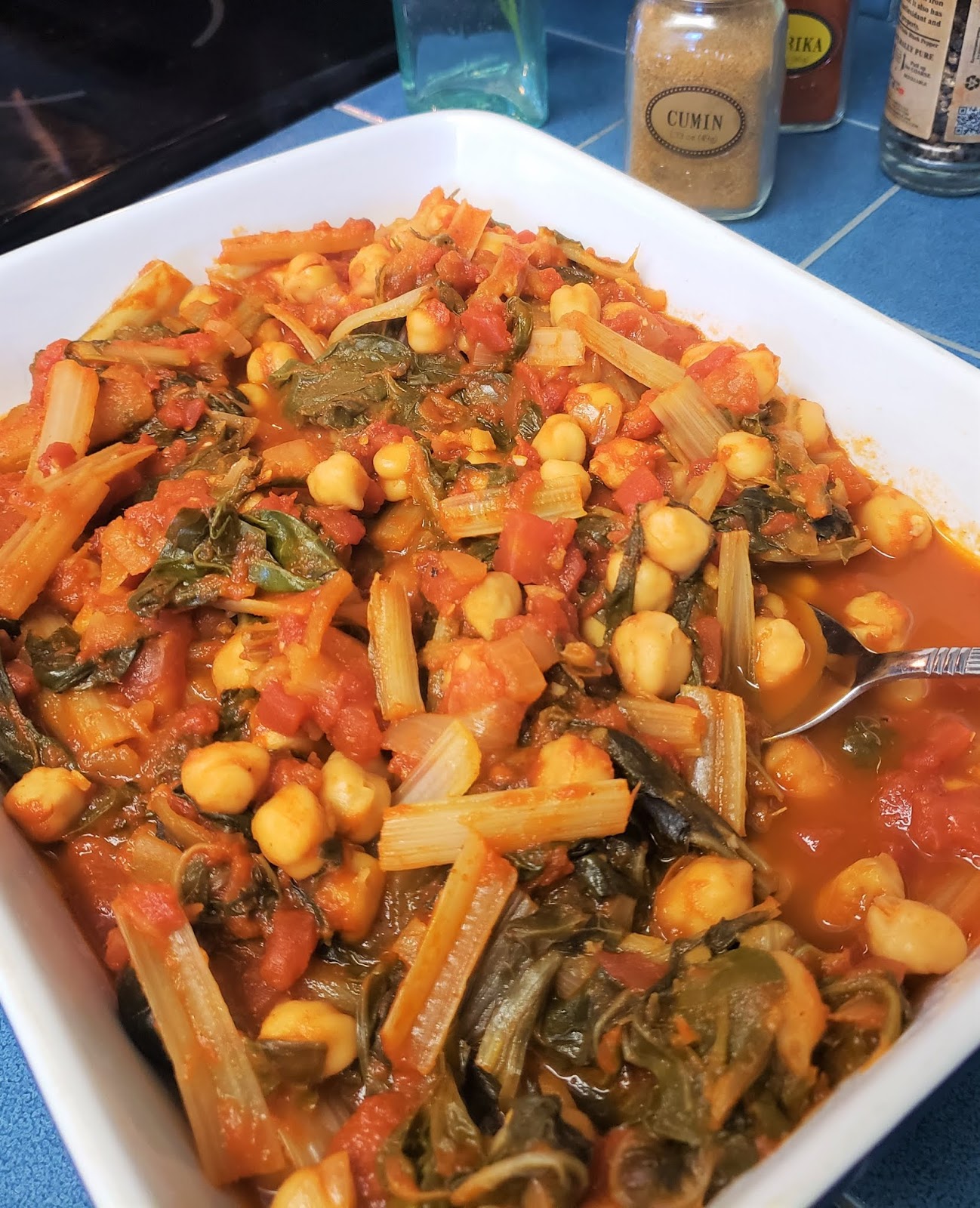 Chickpea Swiss Chard Stew and Lemon Green Beans: Vegetarian Recipes ...