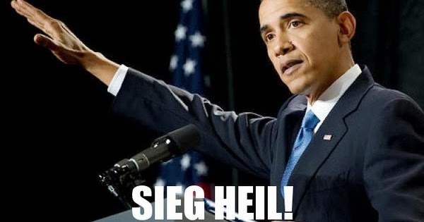 The View from Blue Eye, MO and Tablerock Lake: sieg heil cartoon