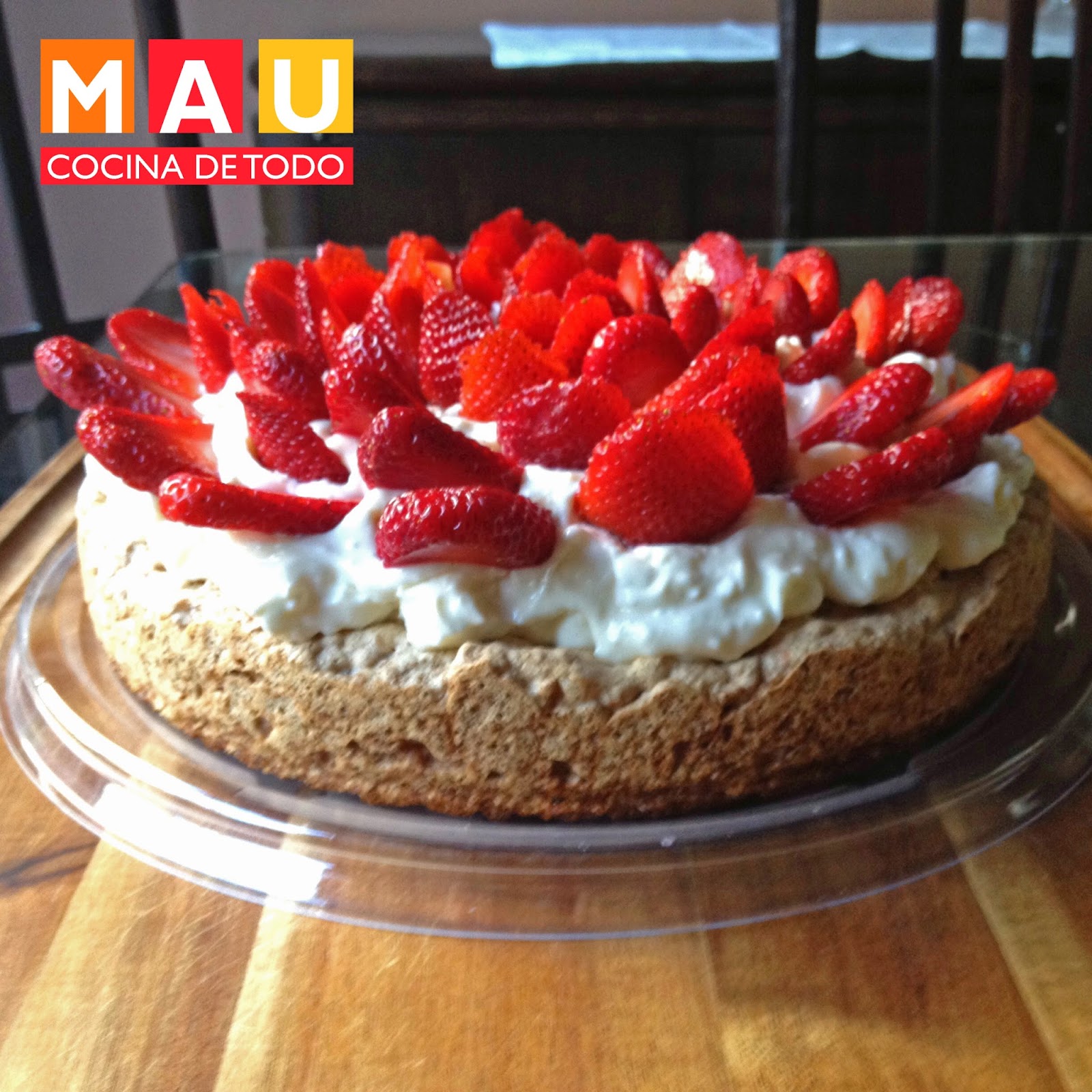 Mau Cocina de Todo: Mostachón de Fresas