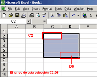 Microsoft Excel [Planillas de Cálculo]: Celdas y rangos