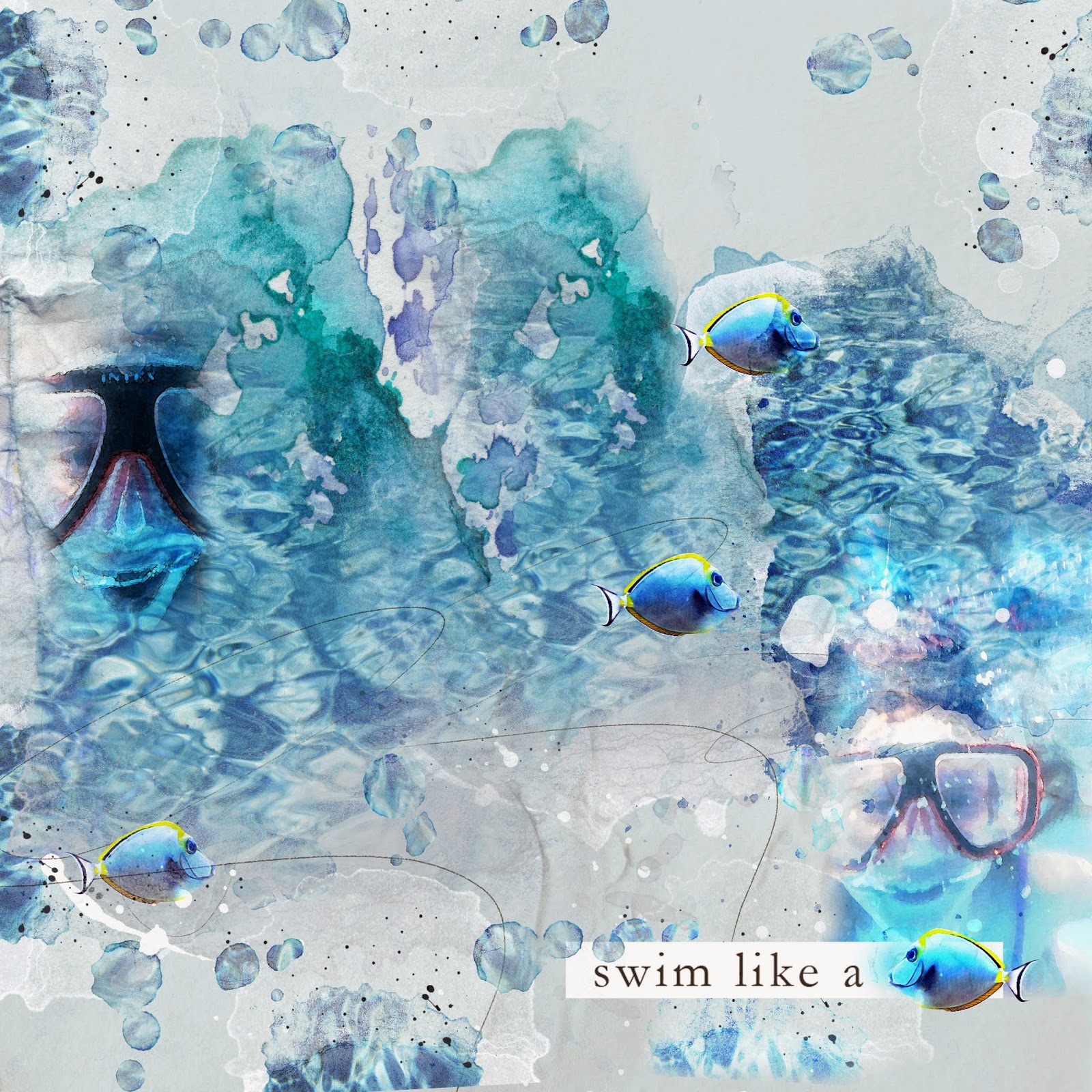 Gramma's Happy Place: Swim Like A Fish