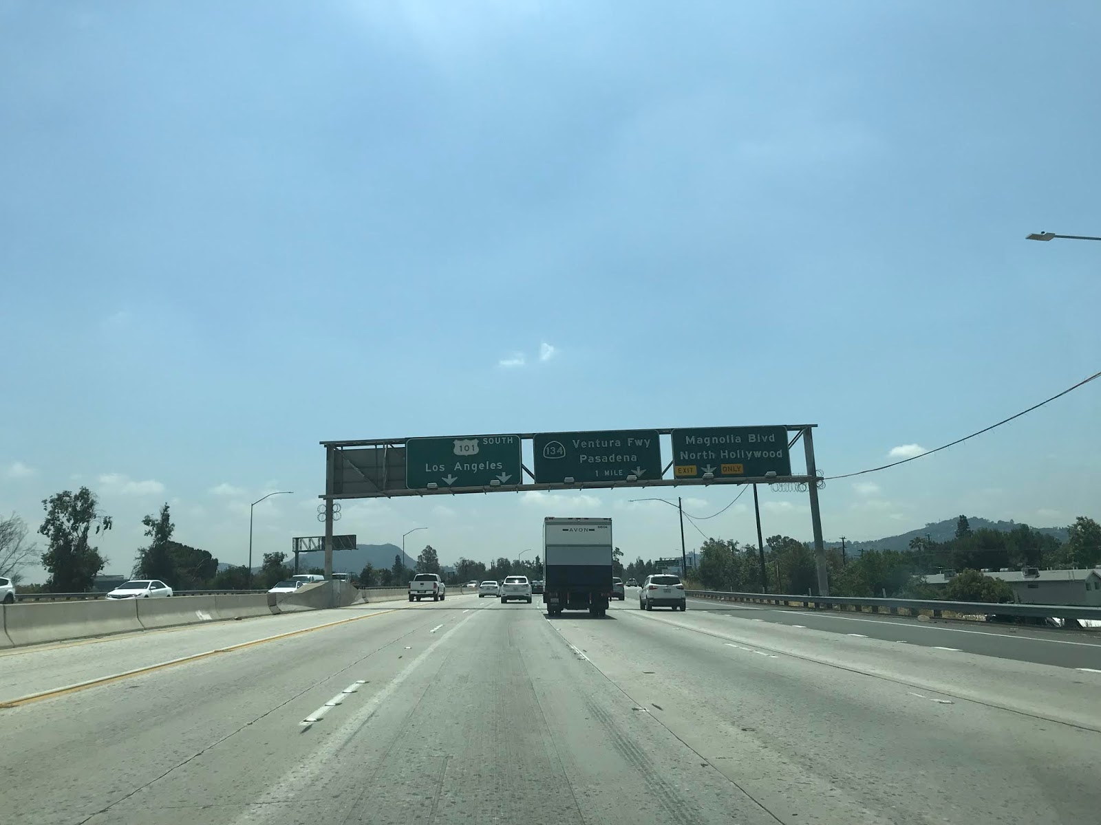 Hollywood Freeway; California State Route 170, US Route 101, US Route ...