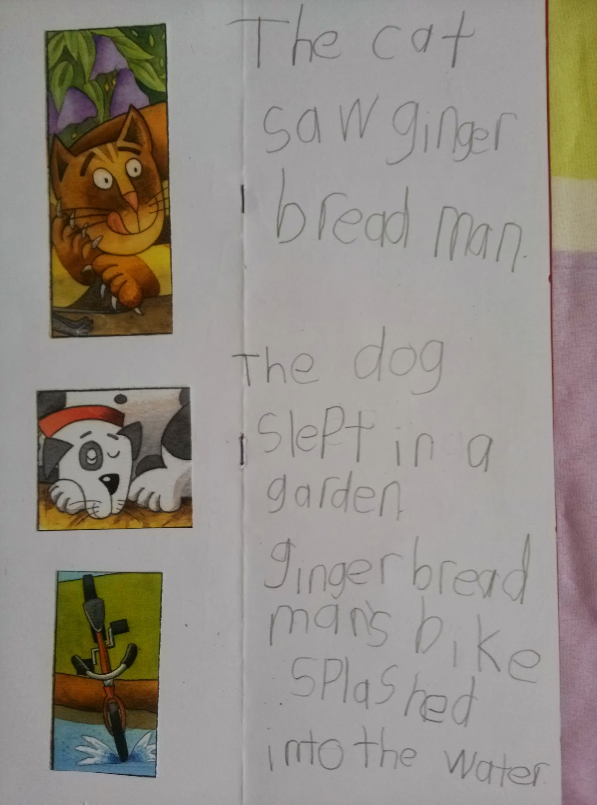A working queen bee: Home teaching - The Gingerbread Man