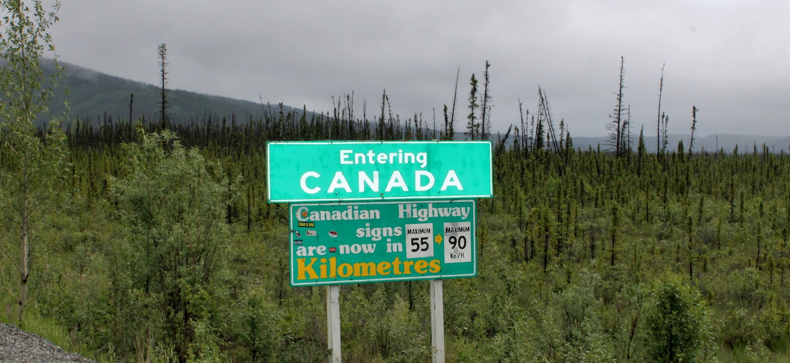 Alaska with Greg and Phyllis: Summer Trip, Tok to Haines Junction, Canada