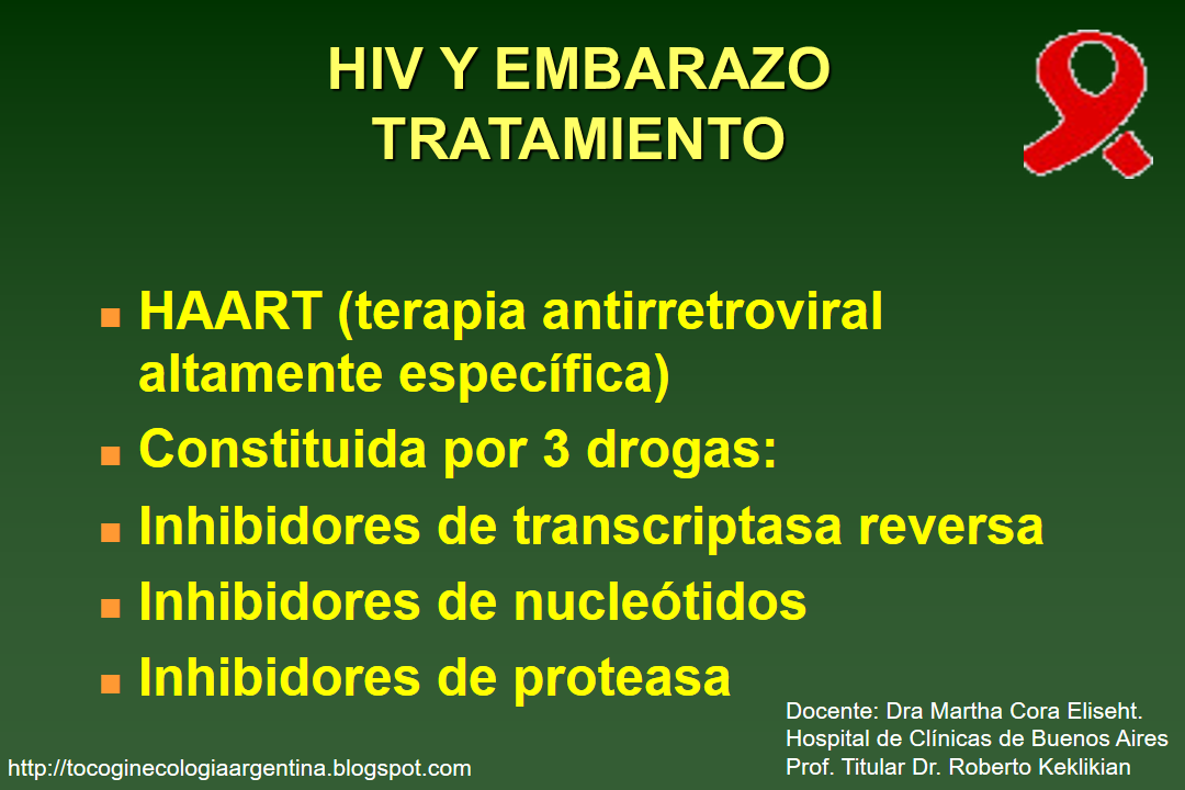 TOCOGINECOLOGIA ARGENTINA: HIV y embarazo