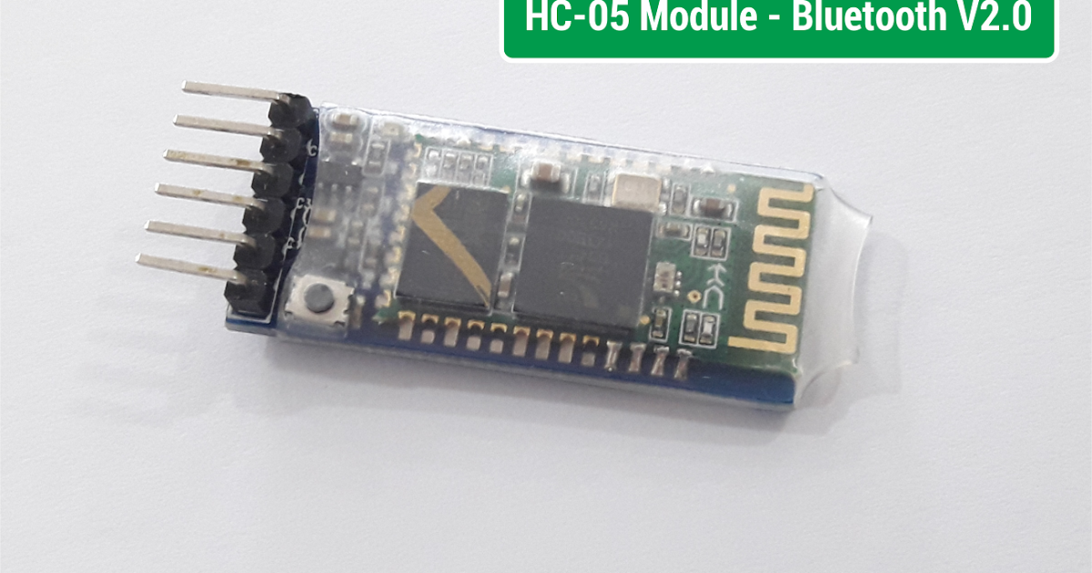 HC-05 Module - Bluetooth V2.0 | Robotics University
