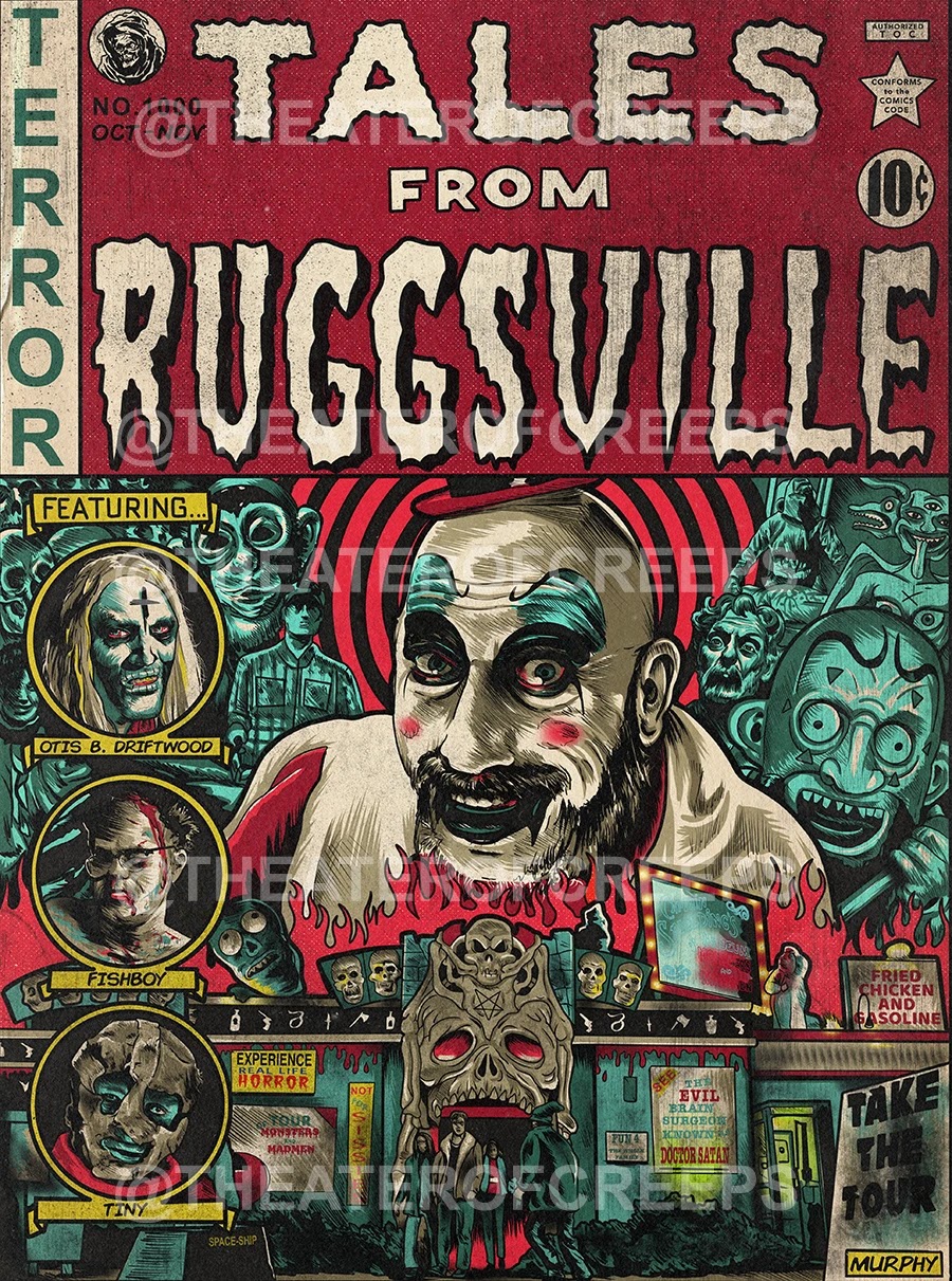 The Horrors of Halloween: EC COMICS Style Artwork of Horror Movies Part 3