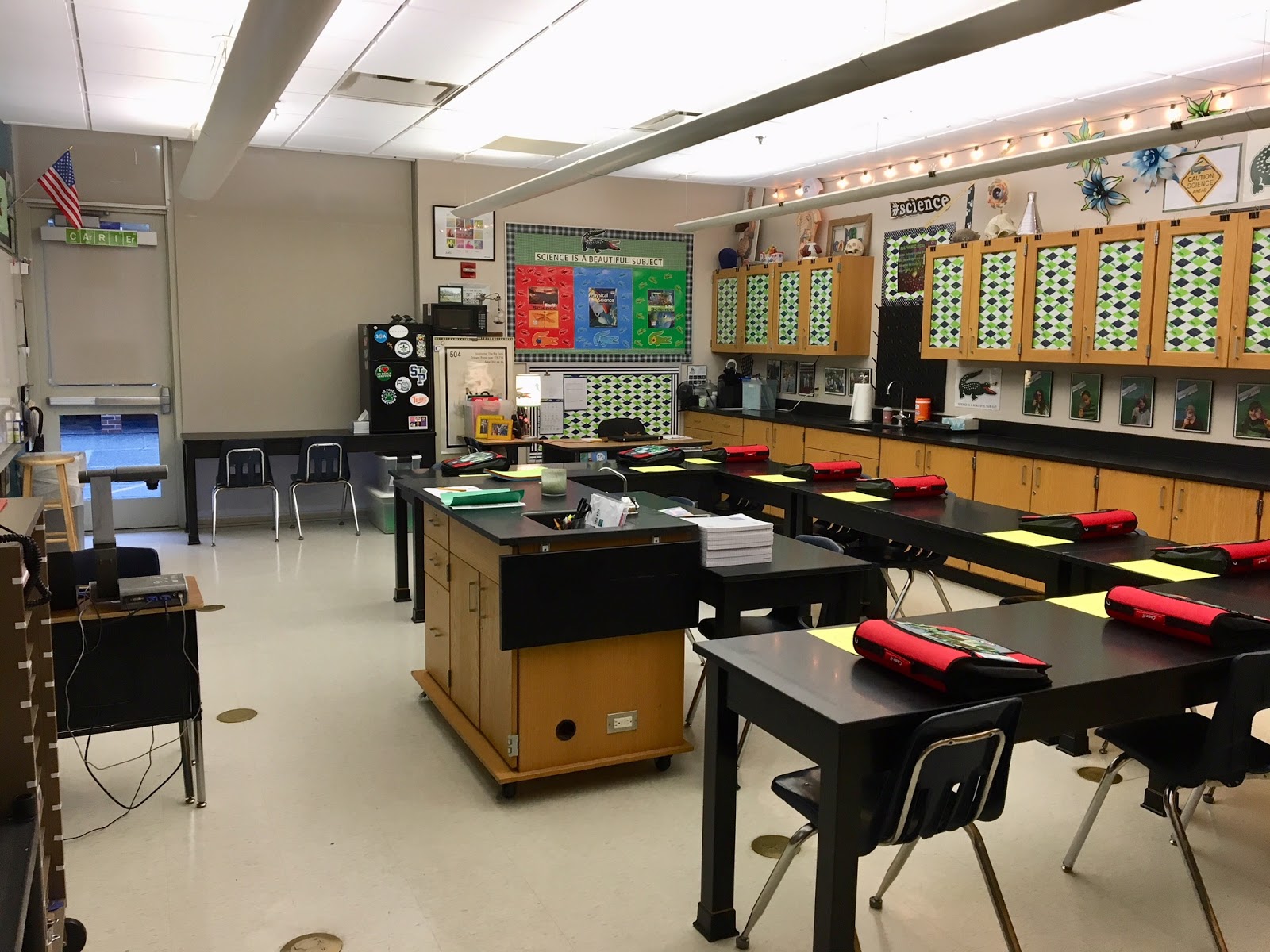 The Uptown Acorn: Science is a Beautiful Subject {Classroom Theme}