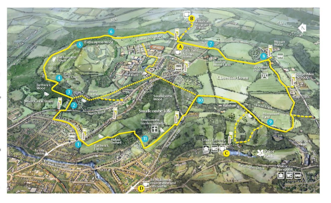 Luvapuzzle: May 30th - Skyline walk of Bath