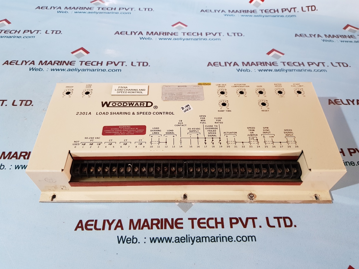 WOODWARD 2301A LOAD SHARING AND SPEED CONTROL - Aeliya Marine