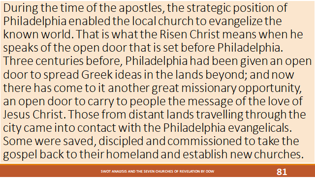 teach7g-education@CORNERSTONE MINISTRIES: SWOT ANALYSIS: and the Seven ...