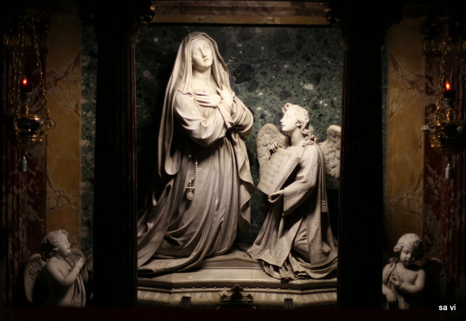 sacerdos viennensis: Am Grab der hl. Franziska von Rom