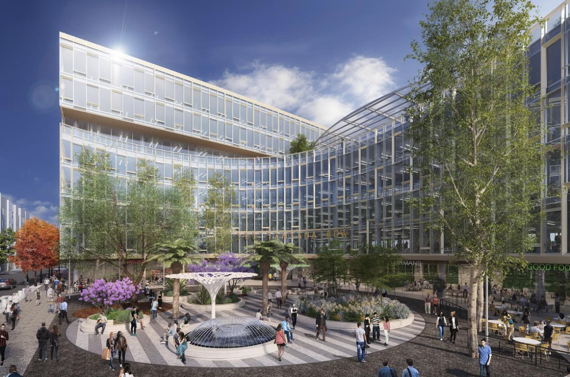 The San Jose Blog: Santana Row opens new public plaza and 1,300 space ...