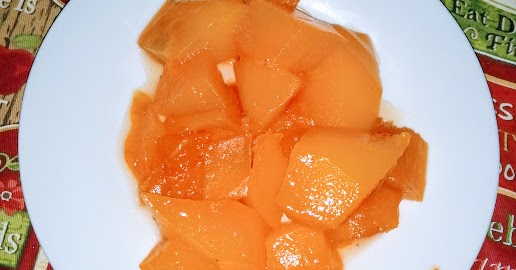 Dulce de papaya pintona o verde, una maravilla al paladar.