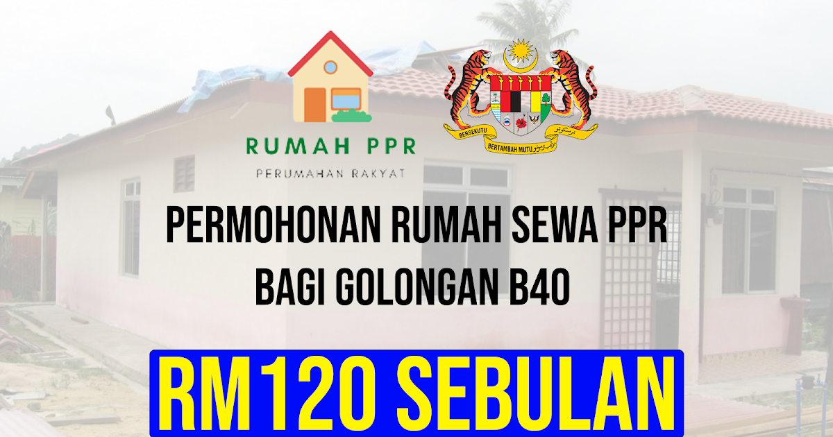 Permohonan Rumah Sewa Ppr Johor