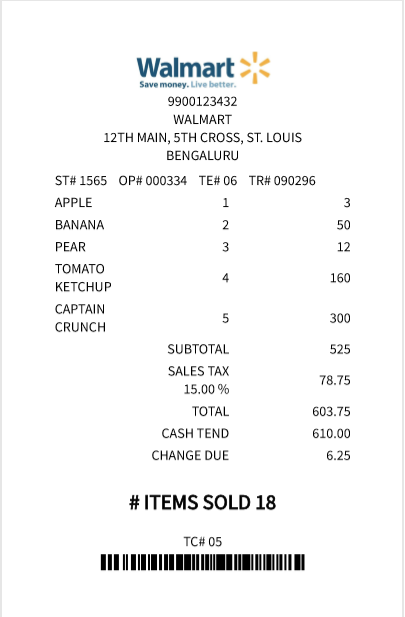 Fake Reciept Generator - Invoice Template