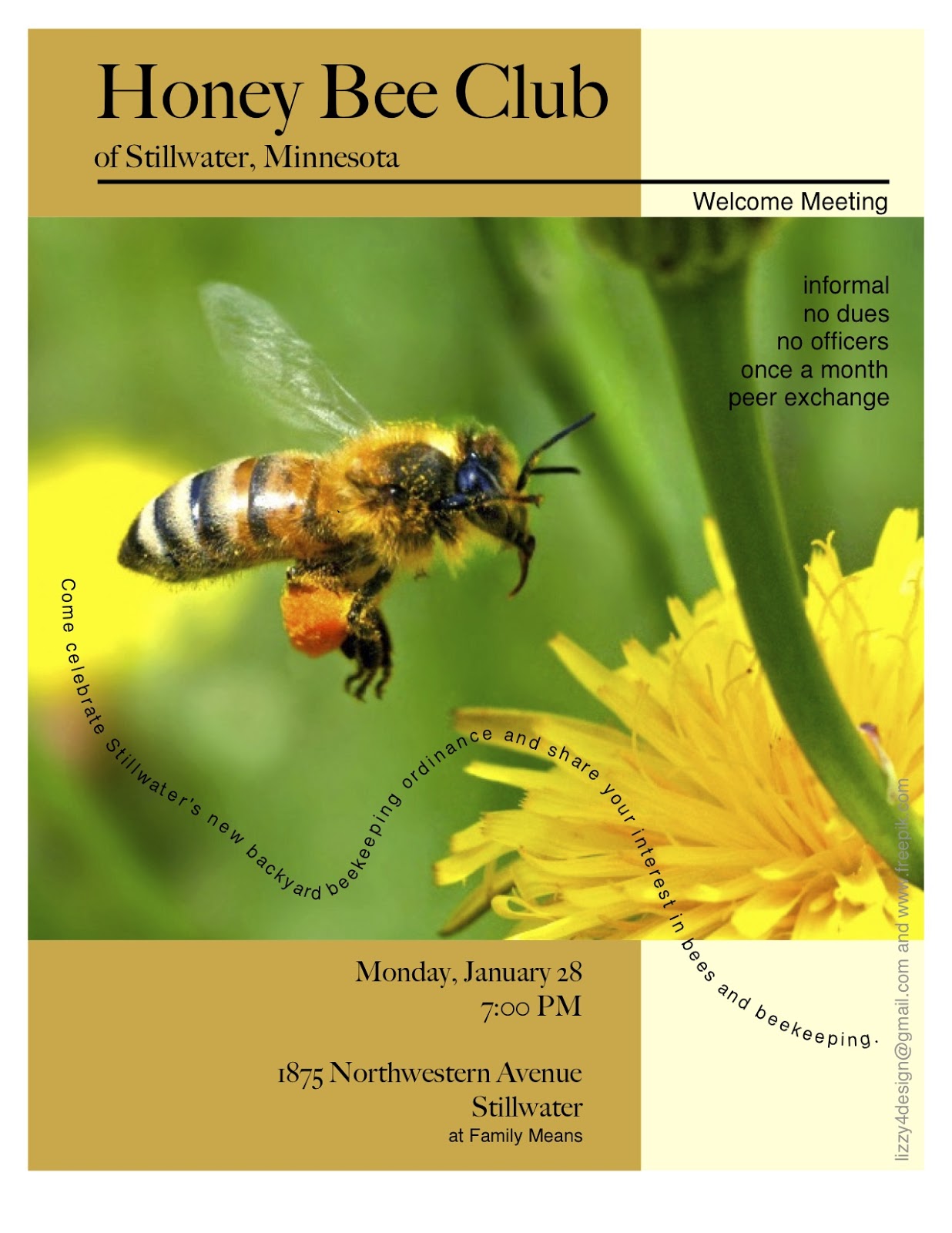 Honey Bee Club of Stillwater: January 2013