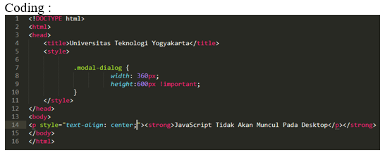 Penjelasan Tentang Struktur HTML dan Tag HTML Beserta Contoh dan ...